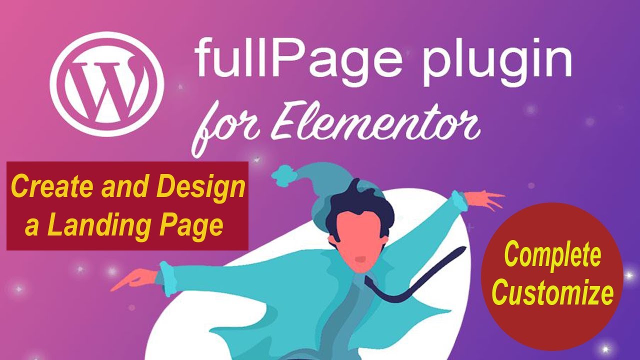Free Elementor Plugin Install, Create Landing Page, and Complete ...