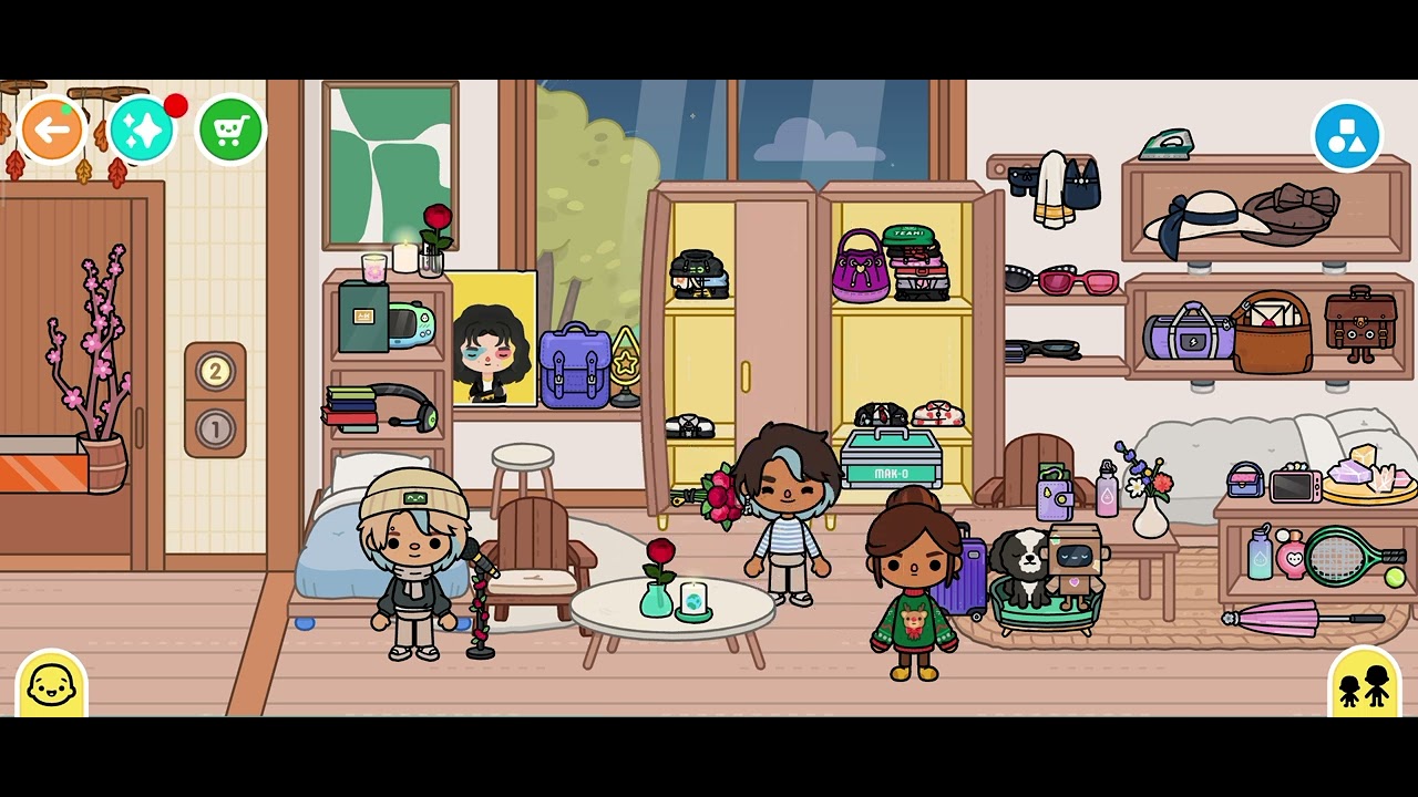 Night routine in toca boca - YouTube
