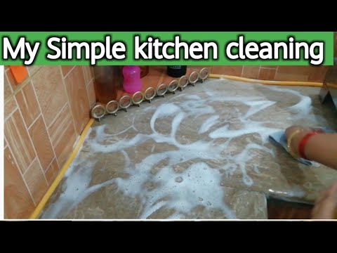 Pakistani Mom Regular kitchen Cleaning routine, kitchen cleaning ...