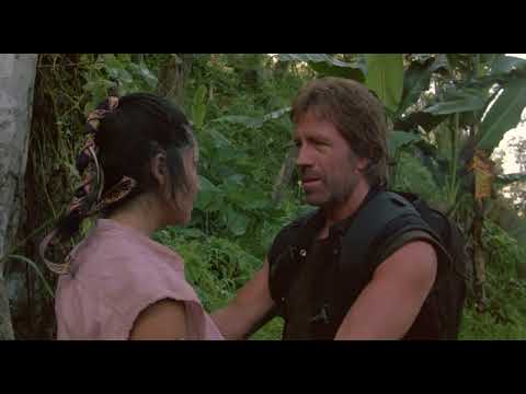 Delta Force 2-The Colombian Connection - Chuck Norris Is Told From A Woman God Be With Him