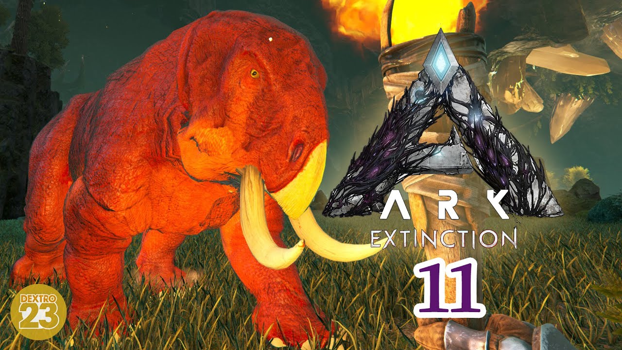 ARK Extinction #11 Elefantosaurus zähmen | Let's Play Gameplay Deutsch ...