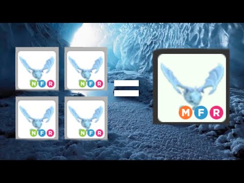 Making Mega Neon Frost Dragon *adopt me*