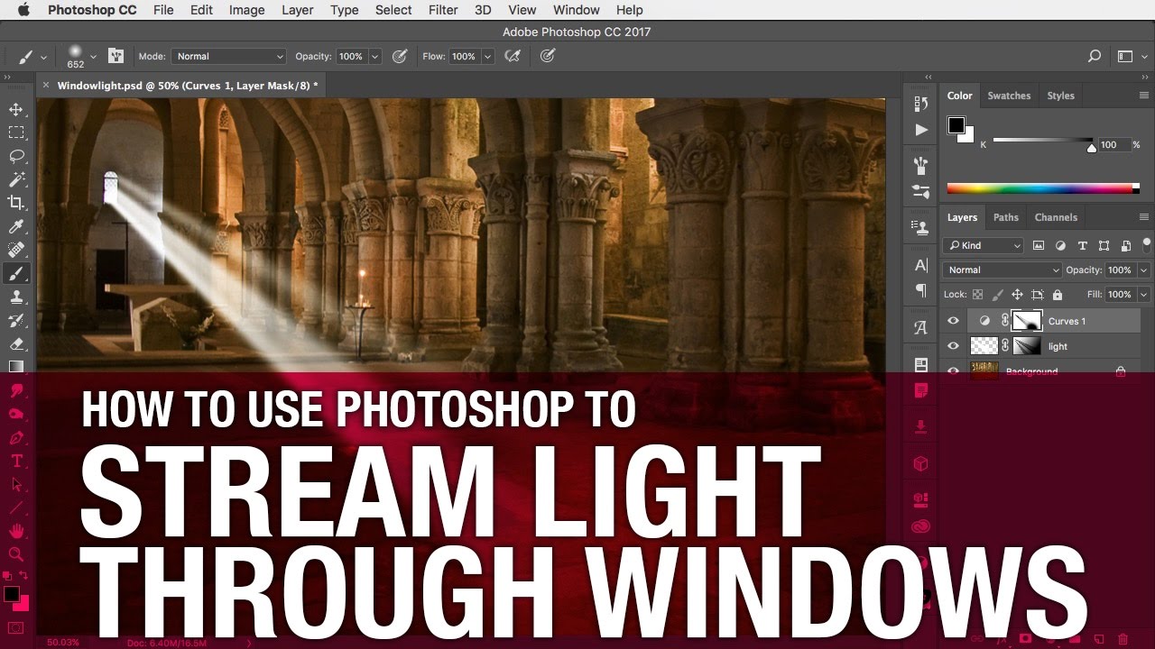 How to stream light through windows - YouTube