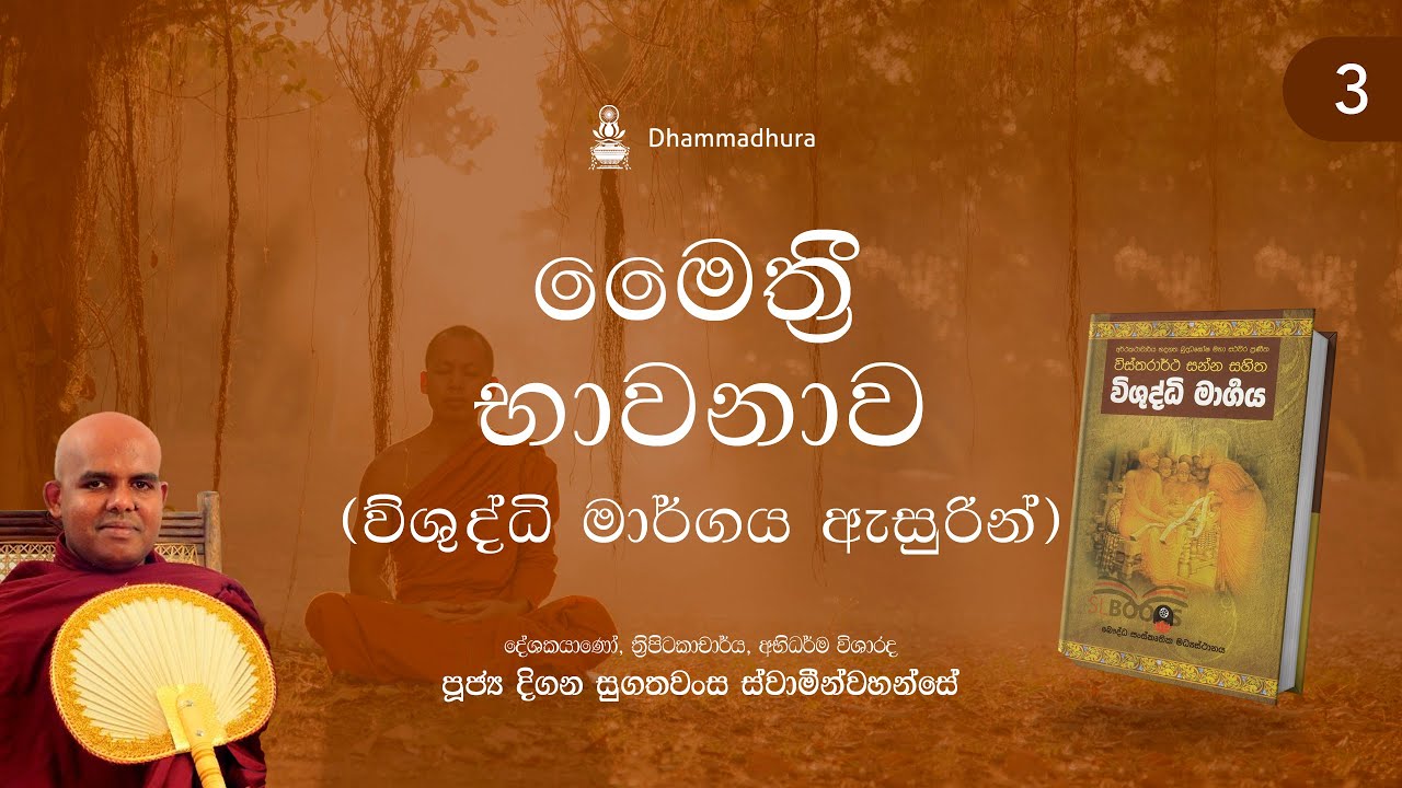 මෛත්‍රී භාවනාව (විශුද්ධි මාර්ගය ඇසුරින්) 03 - Maithree Bawanawa | Ven ...