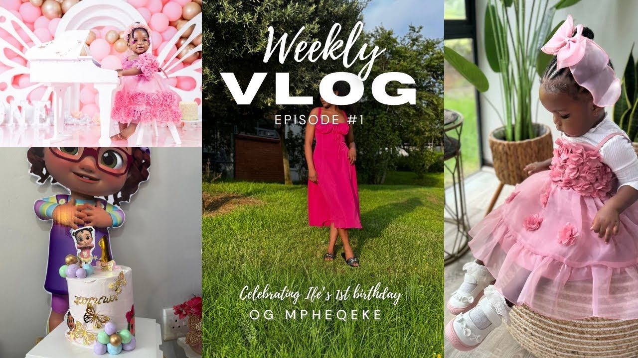 My first Vlog🎊||Sky’s 1st Birthday||Photoshoot||Preps for the party ...