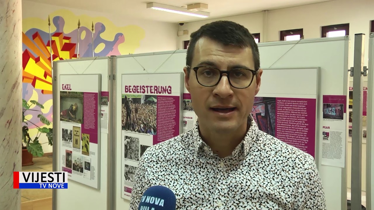 Vijesti TVN -Izložba o holokaustu u SŠ "Dante Alighieri" Pula - YouTube