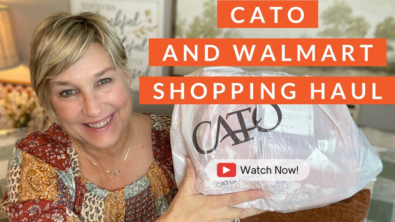 CATO/Walmart Shopping Haul and Try On - YouTube