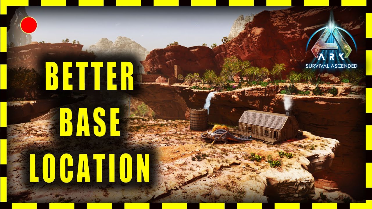 Ark Survival Ascended Scorched Earth - Better Base Location With A View ...