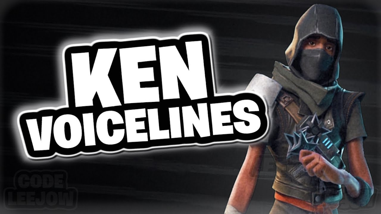 Fortnite All Ken Voicelines (Save The World) - YouTube