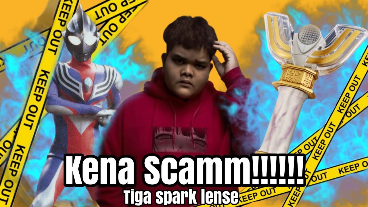 Review Ultraman Tiga Spark Lens (Bootleg) . Kena Scammmm Mattttt🥲🙌 ...