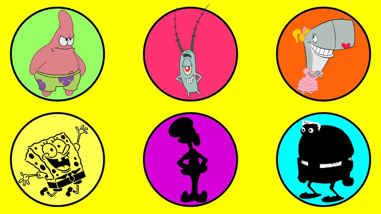 💚Hunting Mini Figure of SpongeBob, Patrick, Mermaid Man, Pearl Krabs ...