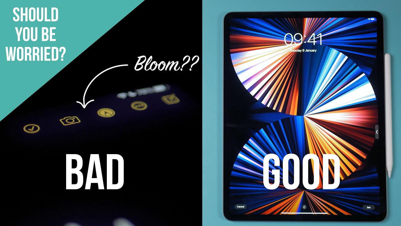 M1 iPad Pro MiniLED Test | Blooming Issue Or No Issue? - YouTube