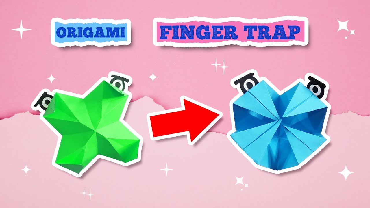 Origami Finger Trap: A Fun and Simple Craft for All Ages! | Best ...