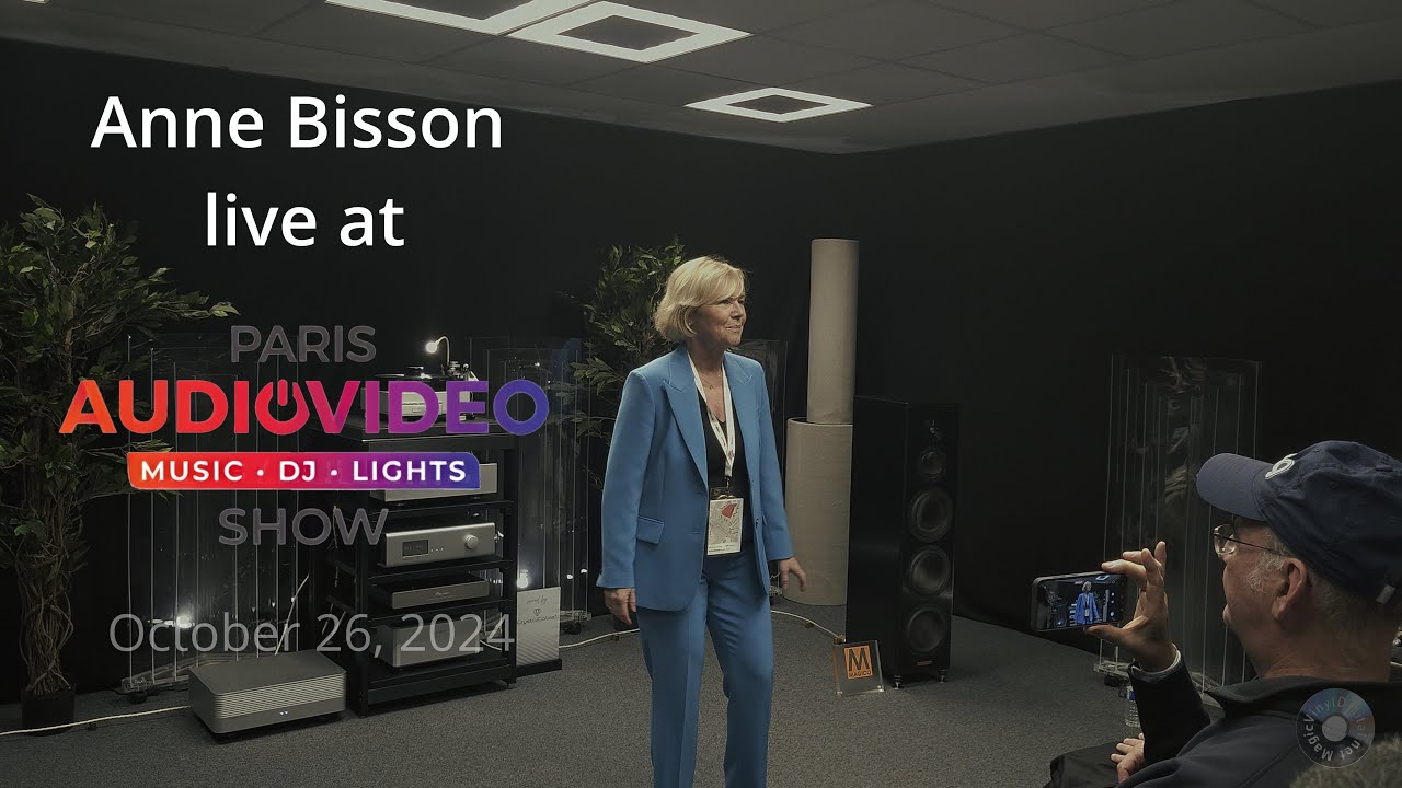 Anne Bisson Full live at the Paris Audio Video Show 2024 (PAVS) - High ...