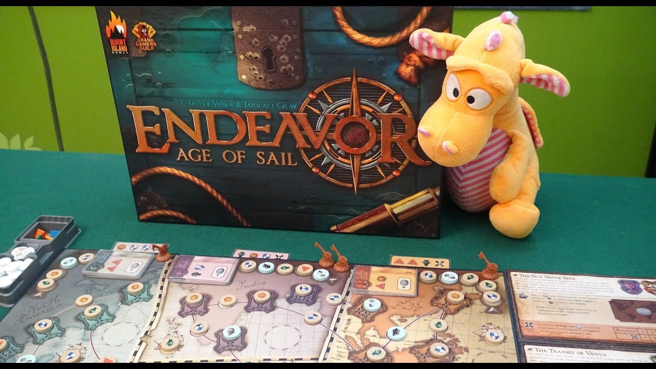 Endeavor: Age of Sail - 2p Playthrough - YouTube