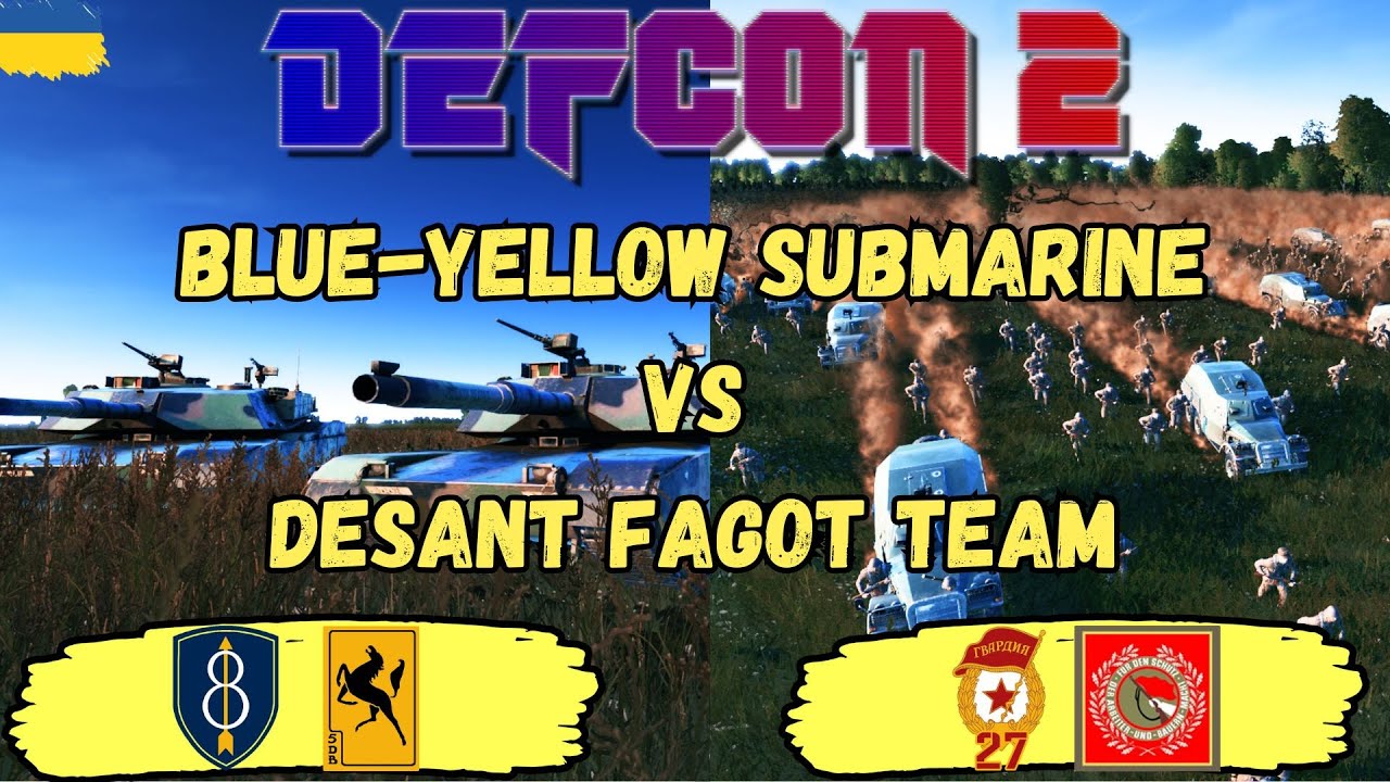🇺🇦WARNO DEFCON 1/3 // Первая игра в групповом этапе. Blue-Yellow ...
