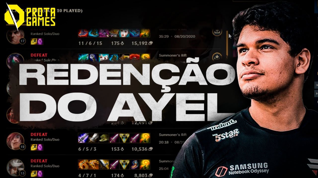 COMO O AYEL SAIU DE UMA SEQUÊNCIA DE DERROTA?! - YouTube