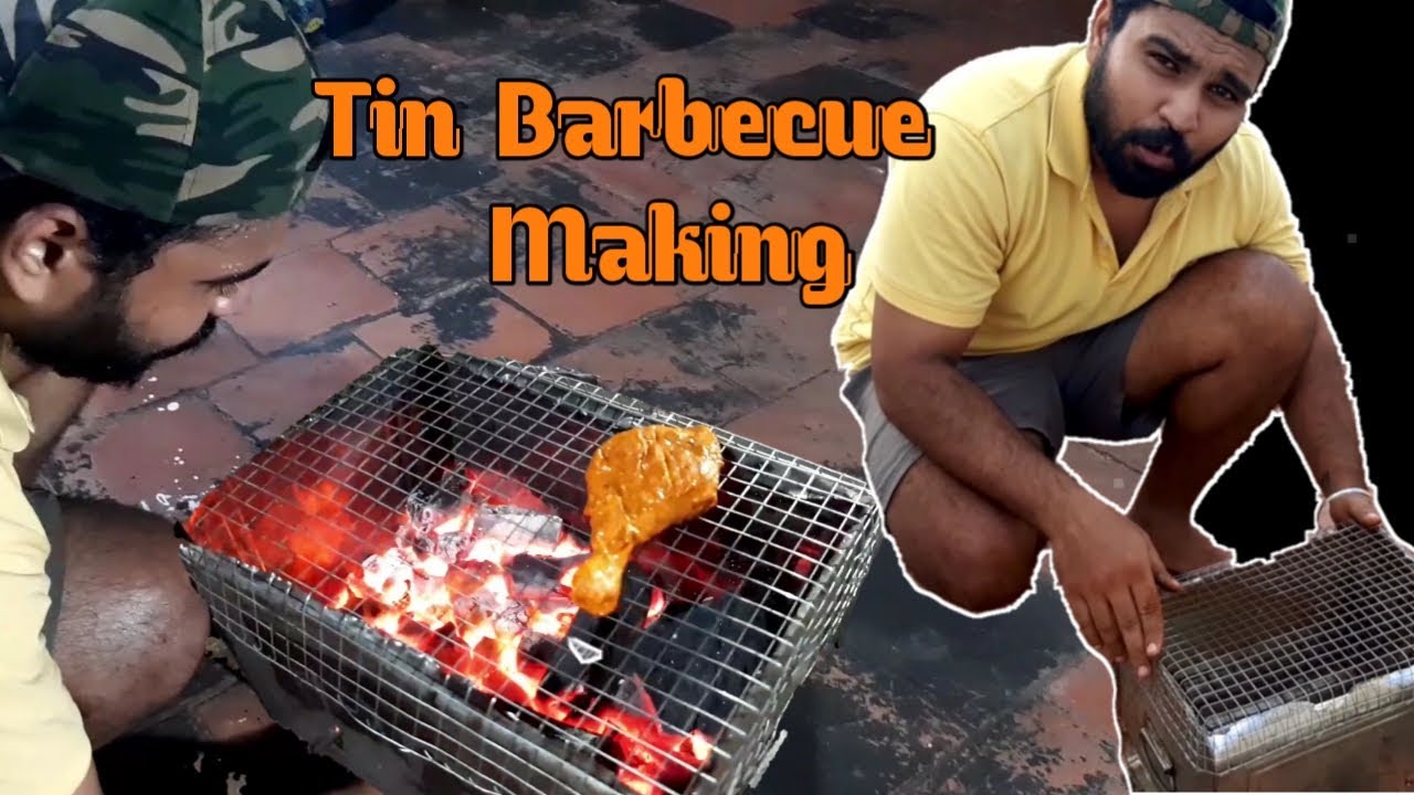 Tin Barbecue || How To Make Barbecue At Home || Oil Tin BBQ || Epi 18 ...