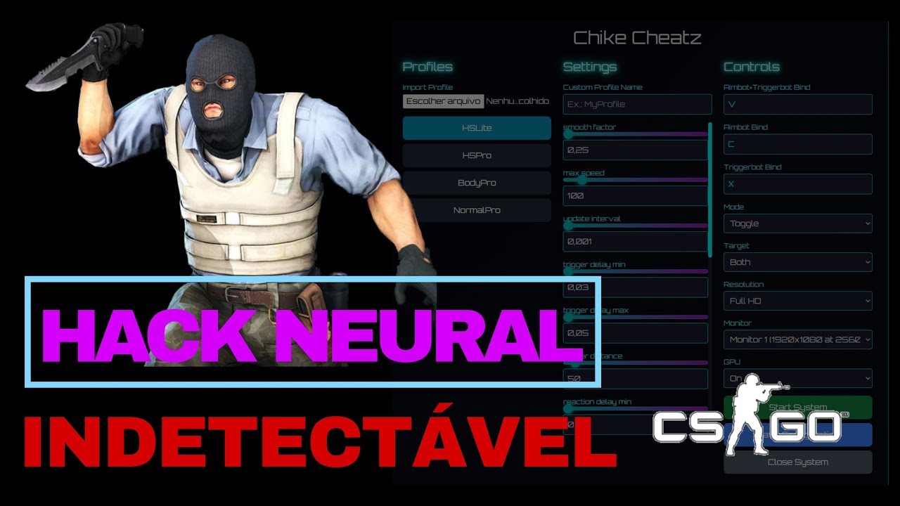 CS2 CHEAT / HACK LEGIT 2025 IA 🚫 INDETECTÁVEL 🚫 - YouTube
