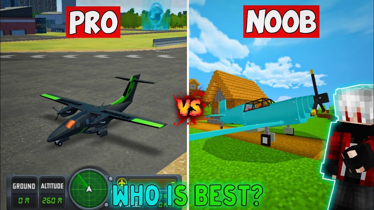 Minecraft NOOB vs PRO : Flying Airplane Challenge !!! - YouTube