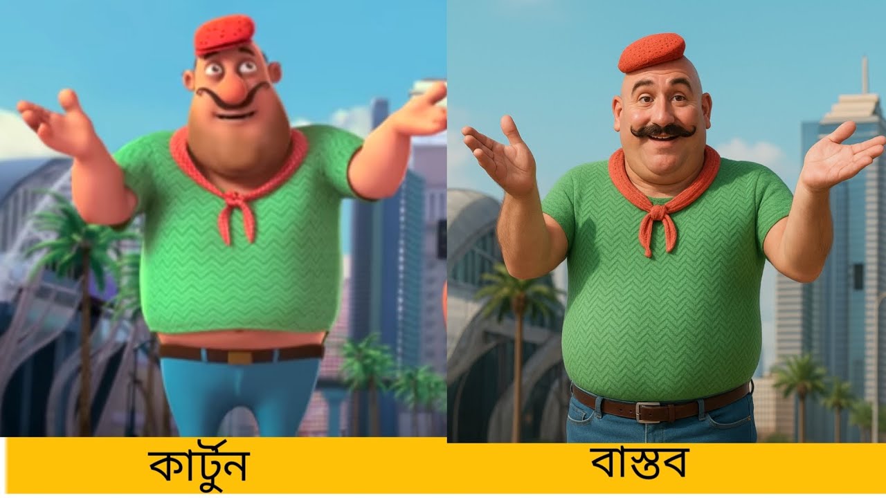 Motu patlu real life 2025 - YouTube