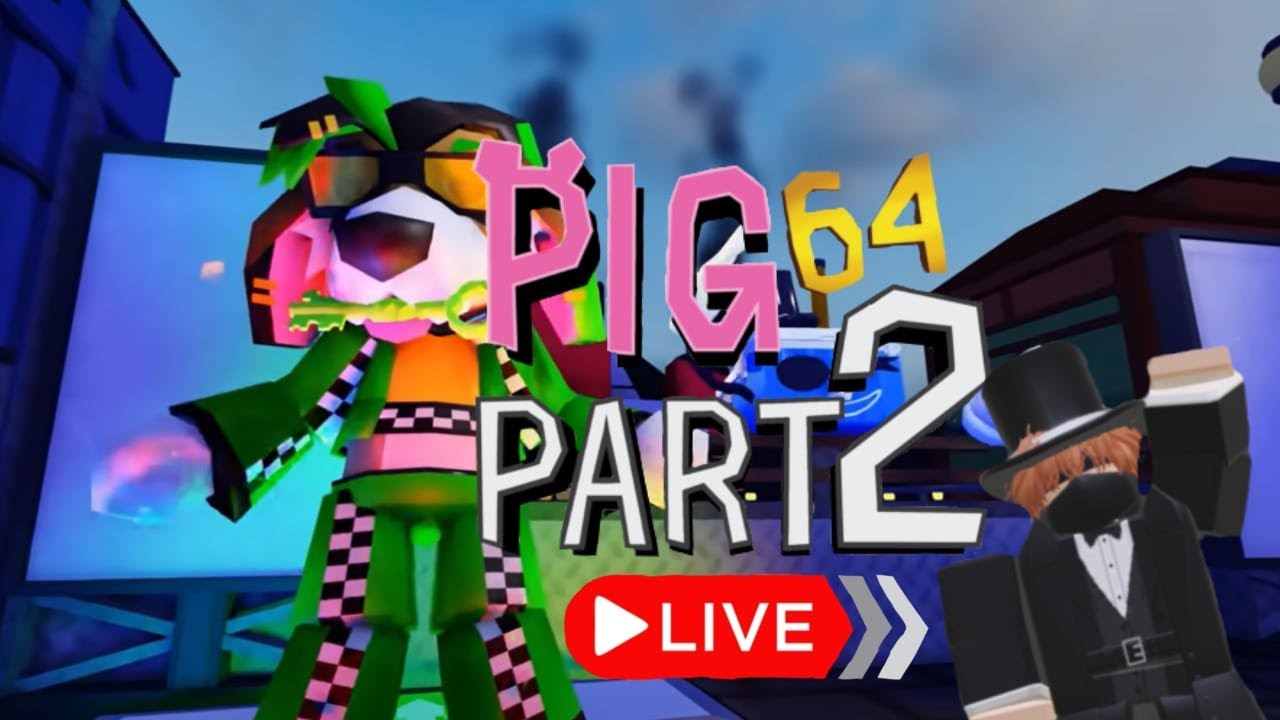 Playing Pig 64 Part 2 - The Case Live! - YouTube