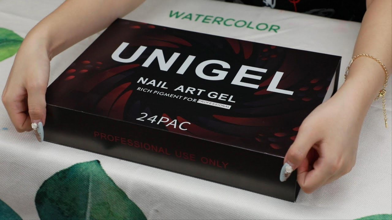 UNIGEL - primer base coat and gel polish - YouTube