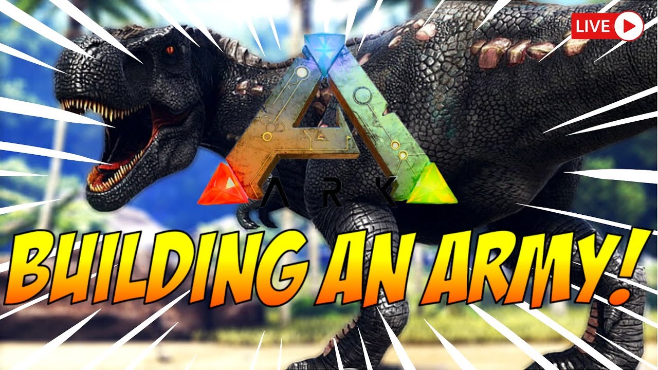 Can we make the STRONGEST team? (ARK: Survival Evolved) 🔴 - YouTube