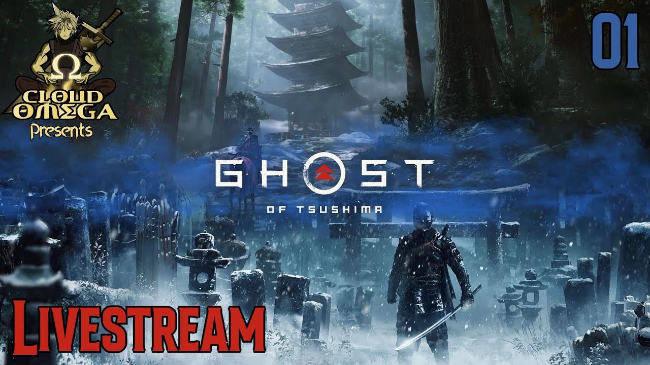 Ghost of Tsushima (PS5) - Livestream Series Part 1: I'M GOING GHOST ...