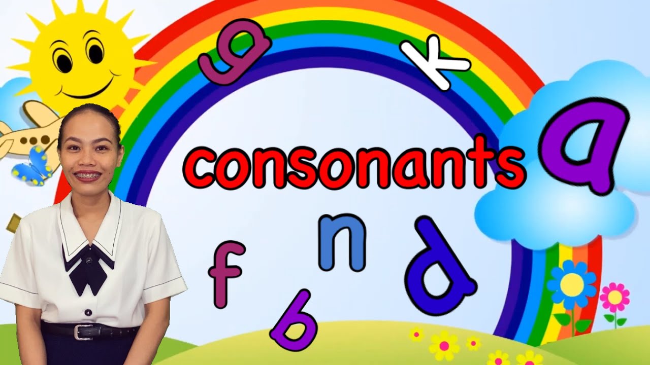 Consonants and Vowels for Kids | Phonics for Kids | Beginner Lesson ...