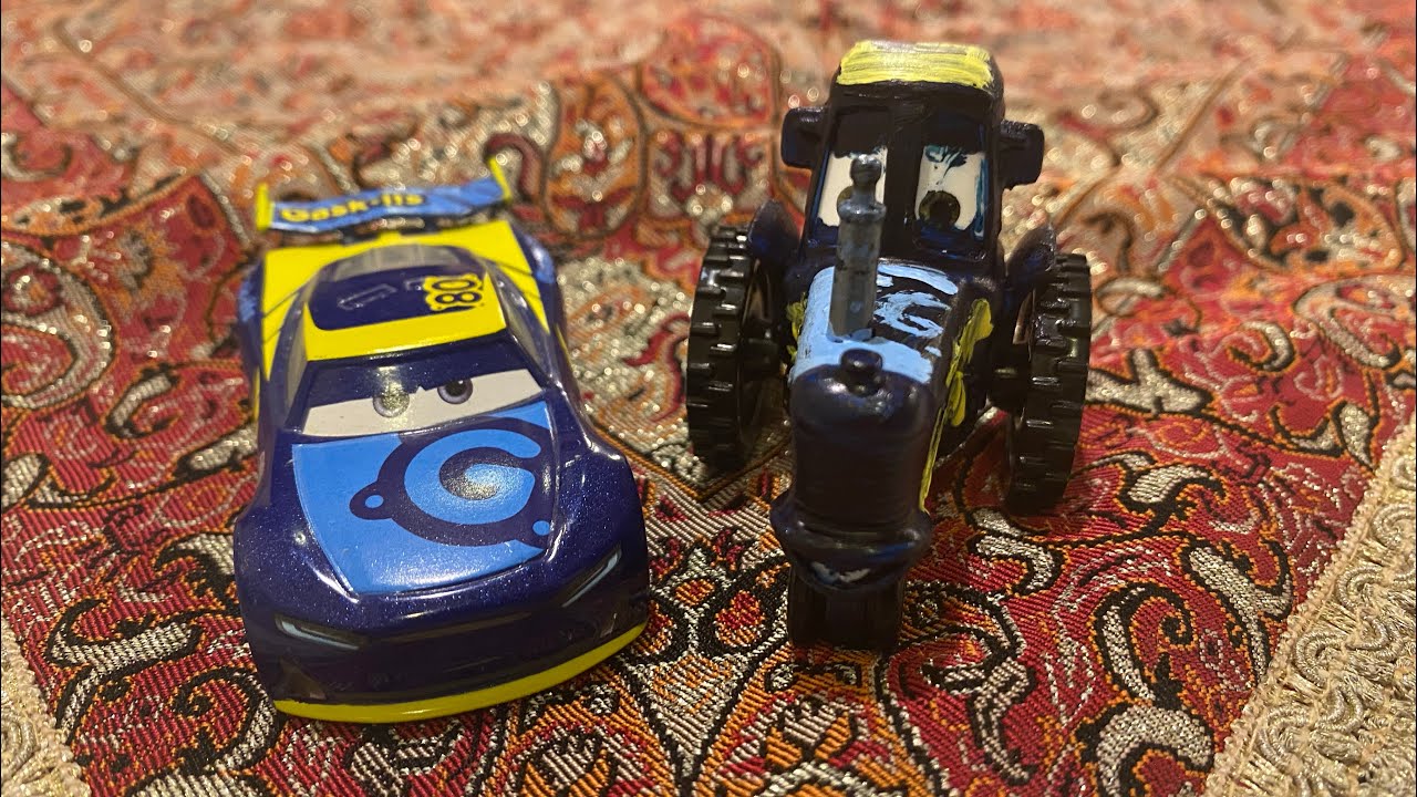Disney Pixar Cars 3 Diecast Gask It’s Racing Tractor - YouTube