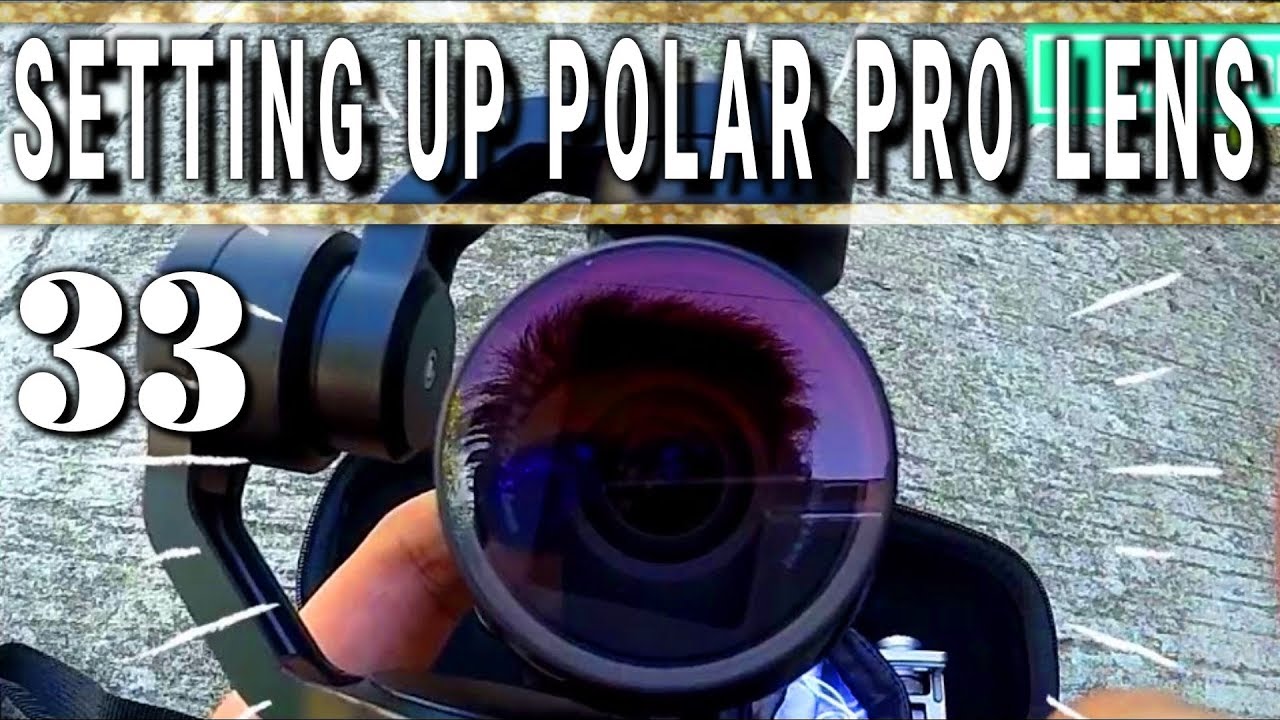 How to setup your Gradient Polar Pro Lens to Osmo - YouTube