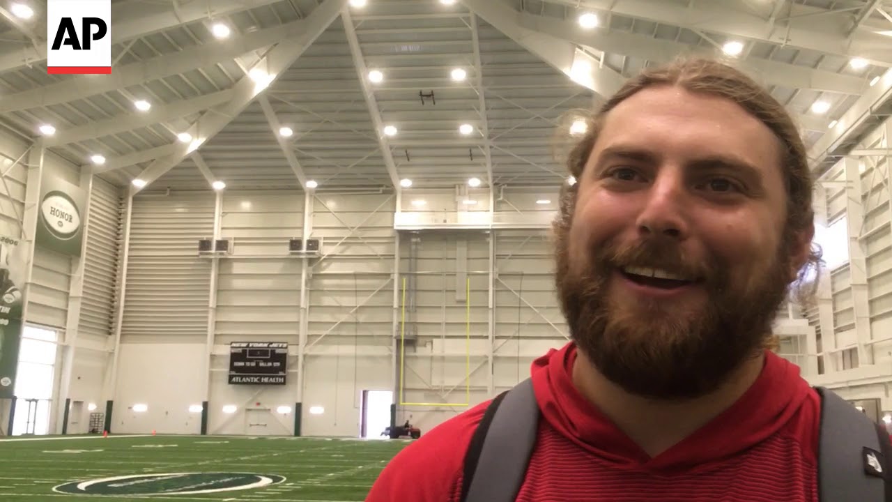 Jets' Eric Tomlinson Once Had Chunk Of Beard Ripped Off Face In Game ...