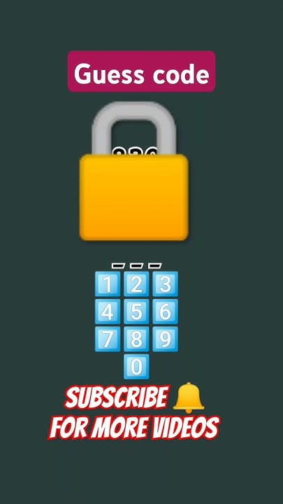 guess code - YouTube