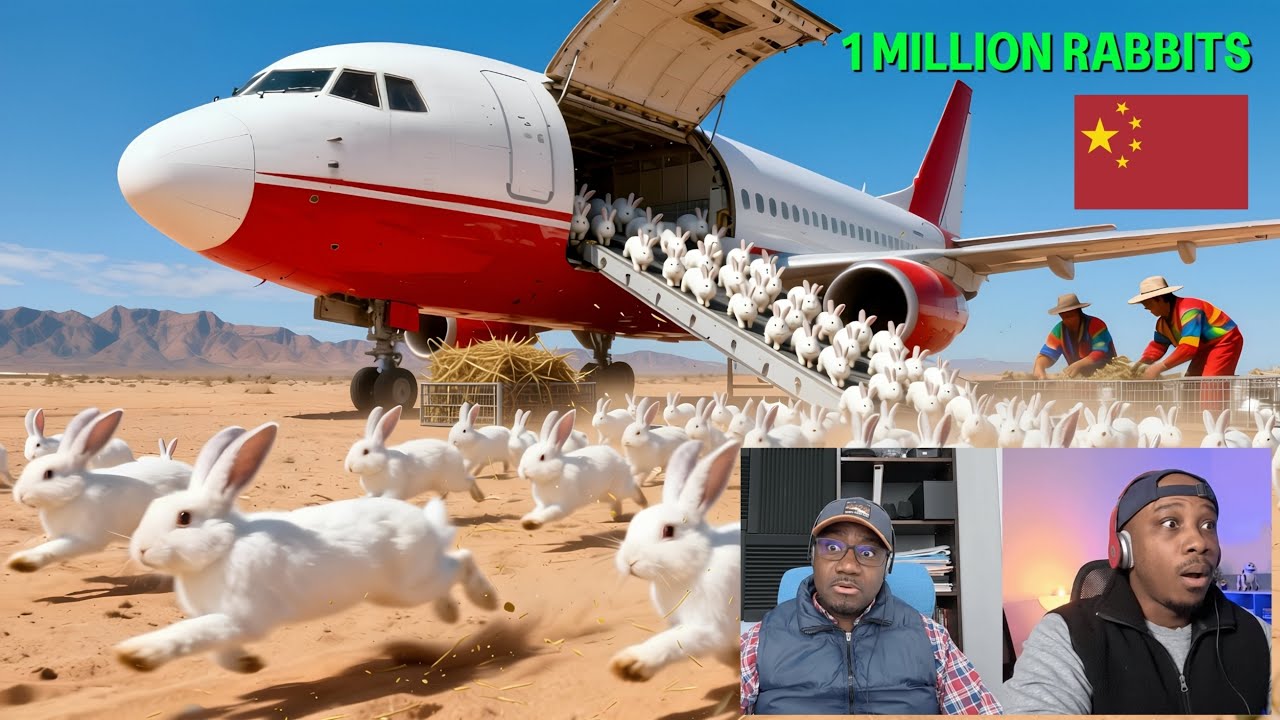 INSANE! China Released A MILLION RABBITS INTO THE DESERT...Watch The ...