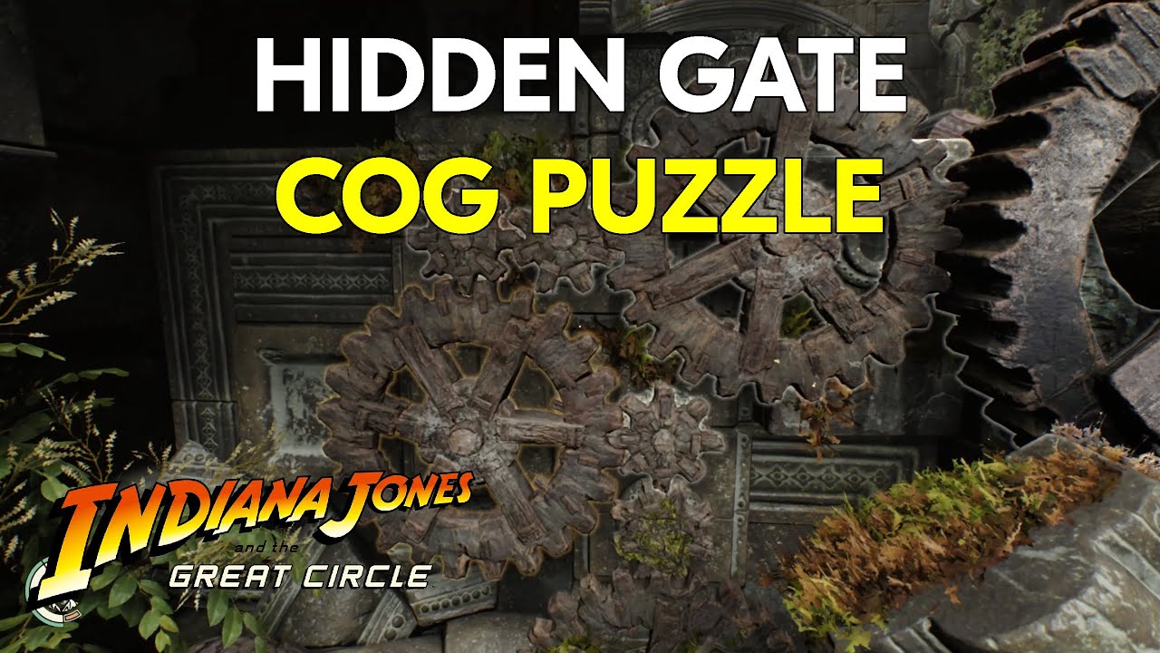 How to Solve the Cog Puzzle (The Blessed Pearl) - Indiana Jones and the ...