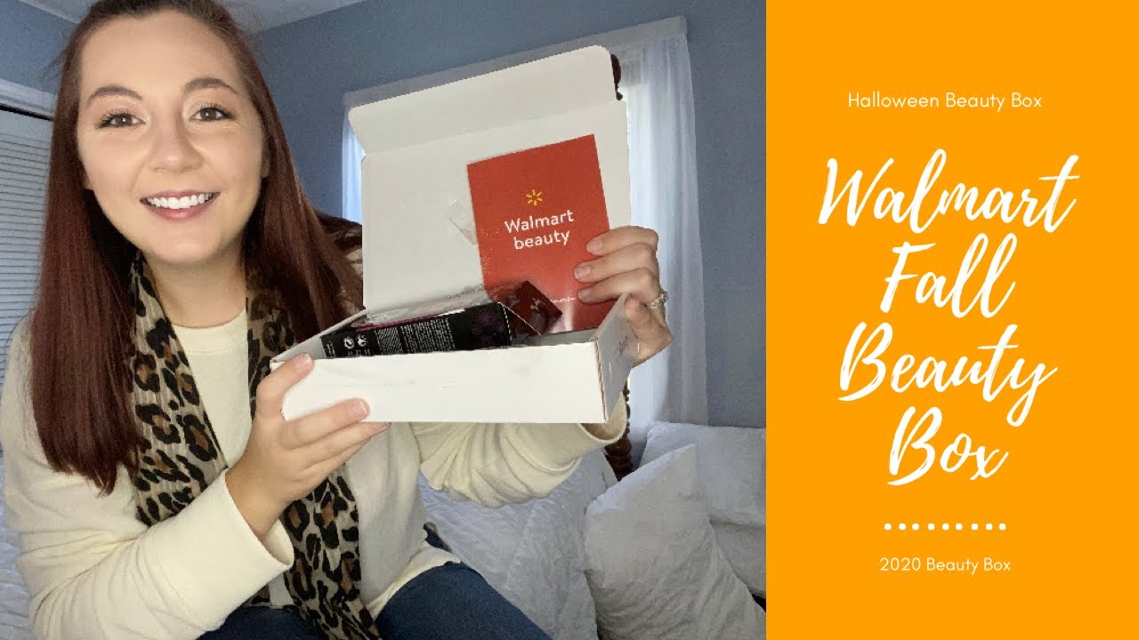 HALLOWEEN WALMART BEAUTY BOX|FALL BEAUTY BOX| 5 DOLLAR BOX ...