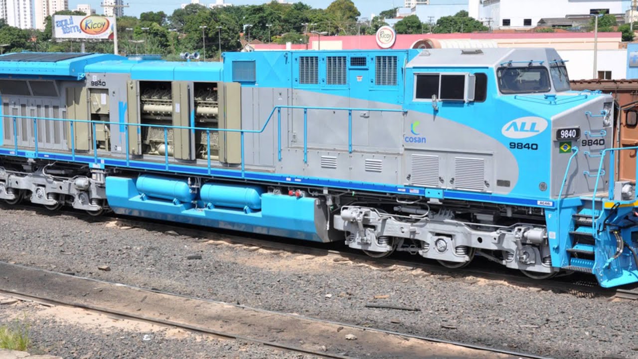 Fotos de Locomotivas ALL America latina logistica,RUMO logistica e ...