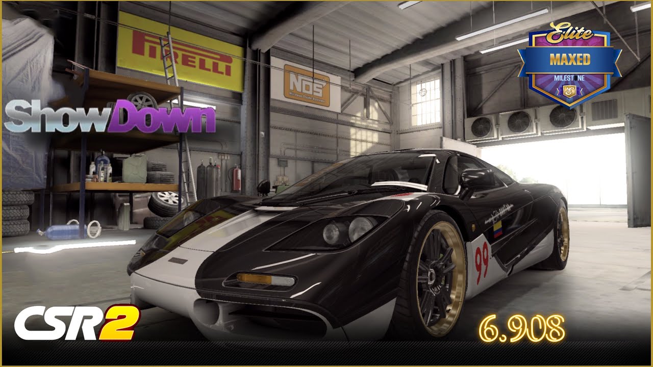 【CSR2】Mclaren F1 (elite maxed) shift & tune for 6.90x launch manual ...