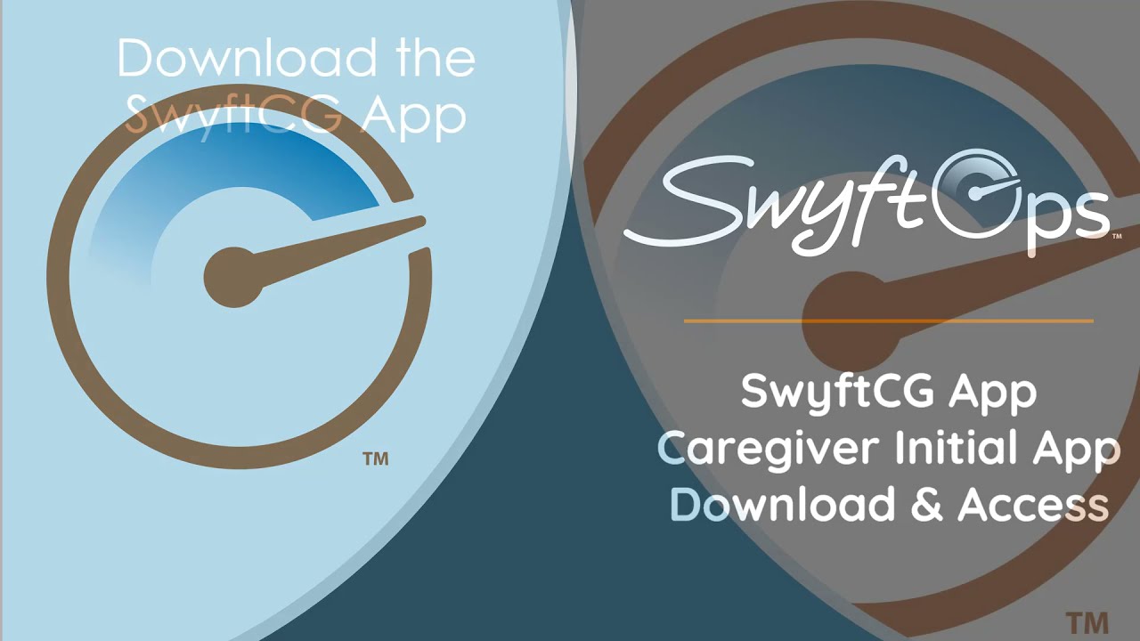 SwyftOps or Swyft Caregiver App Download & Install First Time Access - YouTube