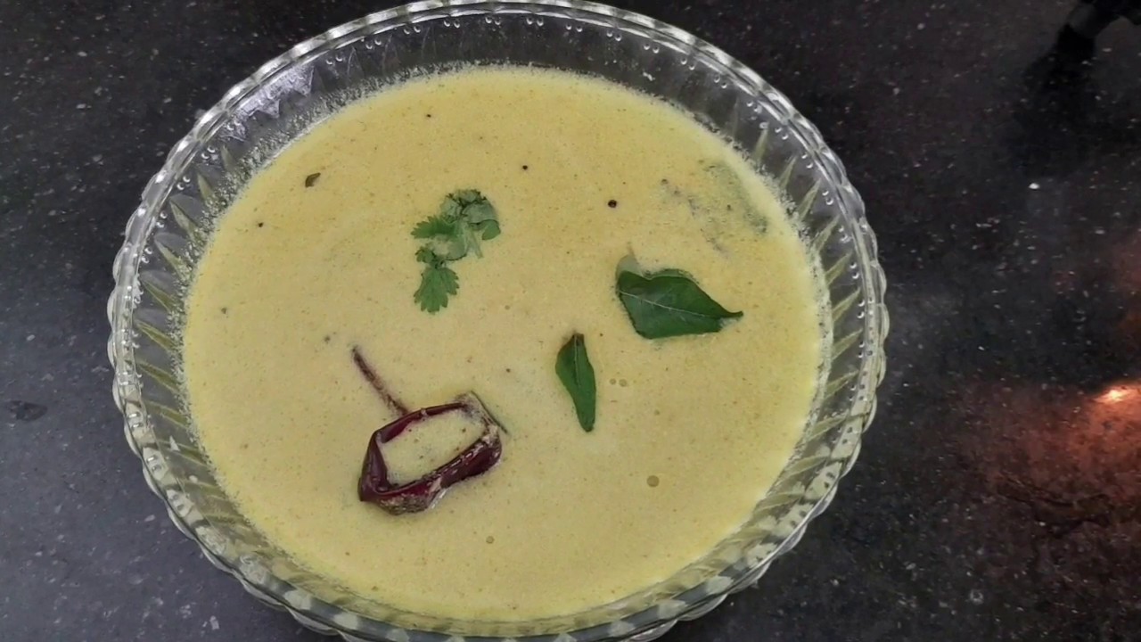 Moor Kulambu Recipe in Tamil | South Indian Curd Curry | Easy Kulambu ...
