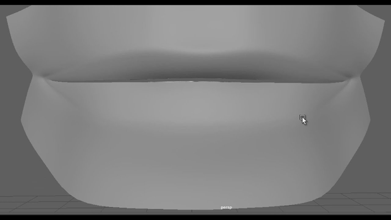 Lips modeling in Maya-Low Poly Beginner 3D Modeling #3dtutorial #video ...