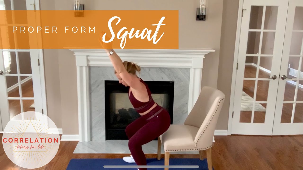 Proper Form: Squat - YouTube