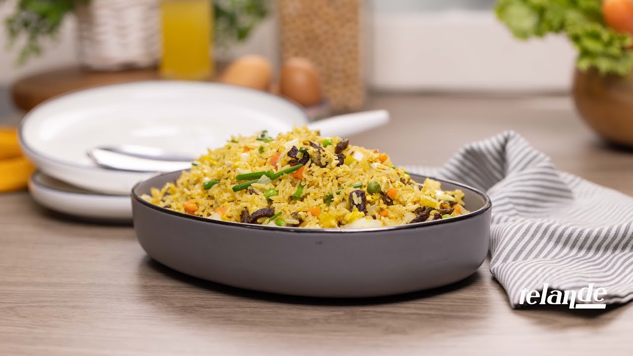 Goat Curry Fried Rice - YouTube