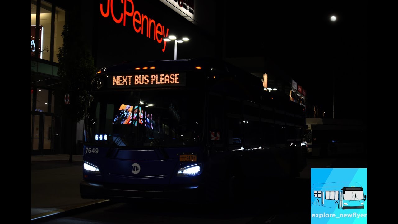 MTA NYCT Bus: 2018 New Flyer Xcelsior XD40 7649 On the B46 +Select Bus ...