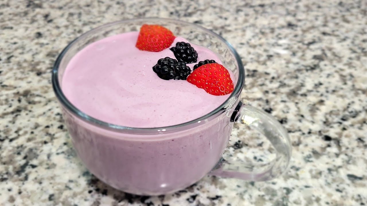 Mixed Berry Shake. | Milk Shake | Berry Smoothie. - YouTube