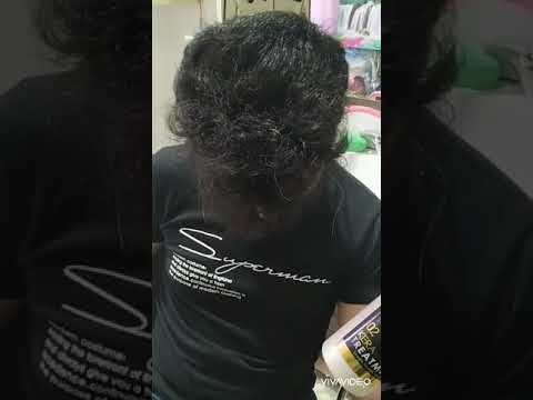 Qivirciq saçların keratinlə düzləşdirilməsi#sac_ustasi_orxan