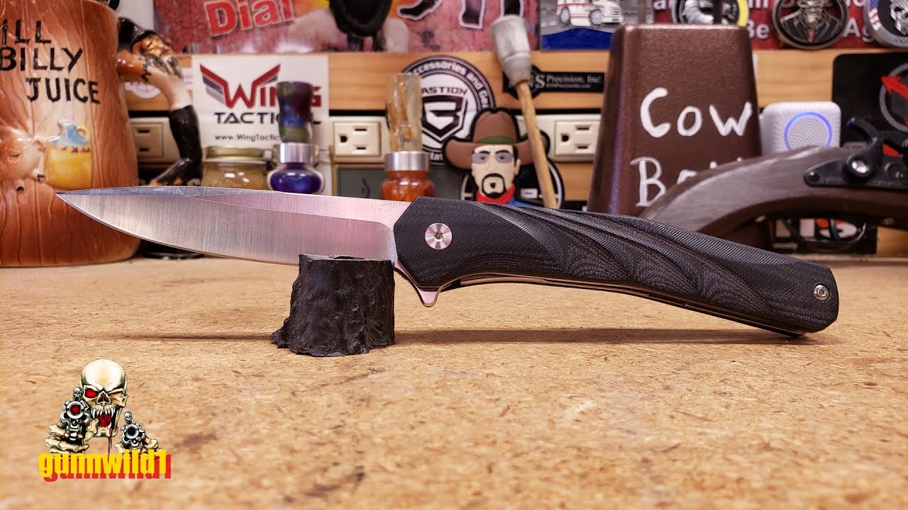 EDC on a budget: Sharpken spear point knife - YouTube
