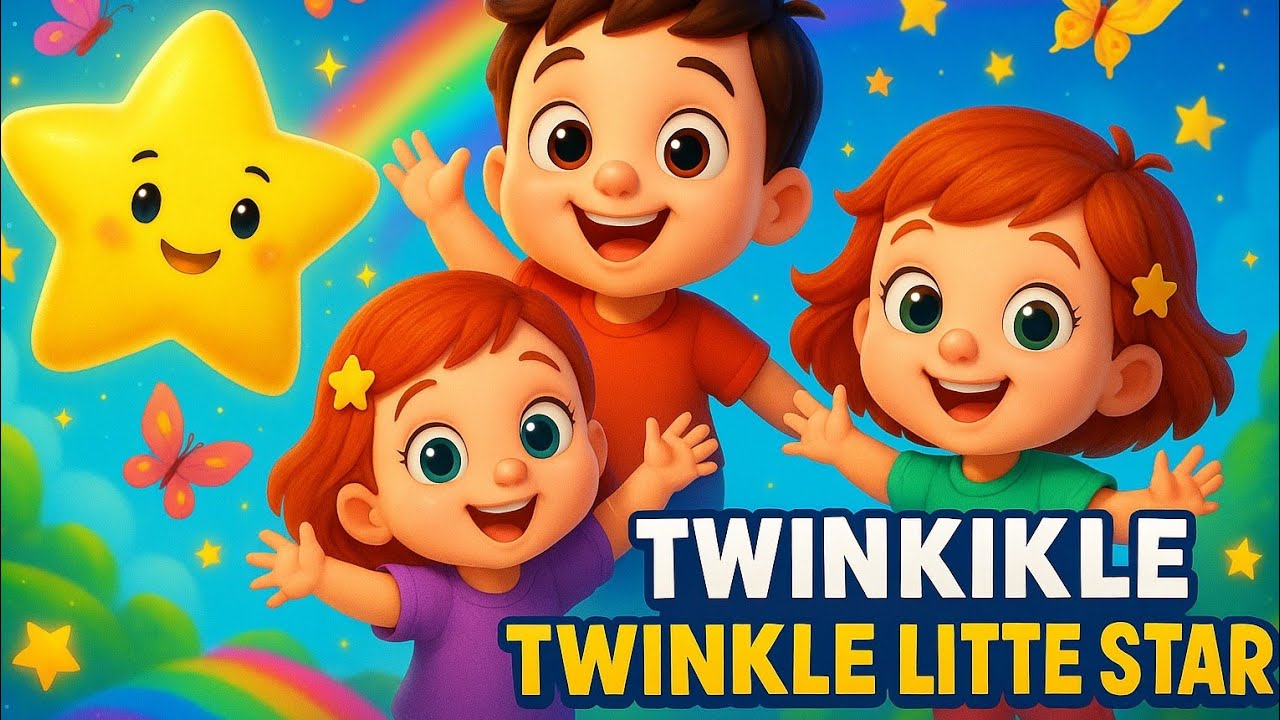 Twinkle Twinkle Little Star 🌟 | Baby Beeps – Rhymes | Bedtime Nursery ...