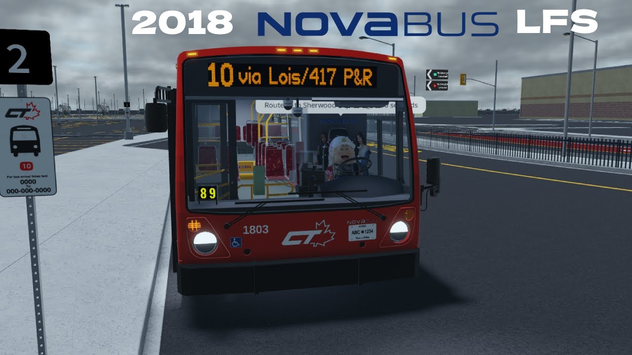 ROBLOX Vamos Bus Simulator | Cayuga Transit Route 10 to Sherwood | 2018 ...